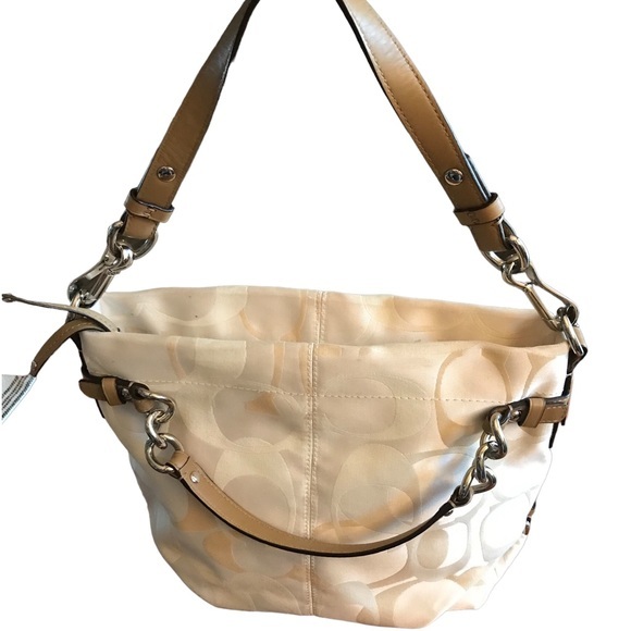 Coach | Bags | Coach Shoulder Bag Off White Cream | Poshmark